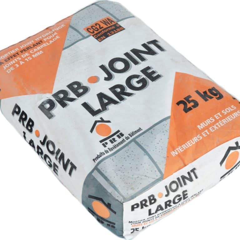Joint large blanc sac de 25 kg pour joints de 3 à 15 mm