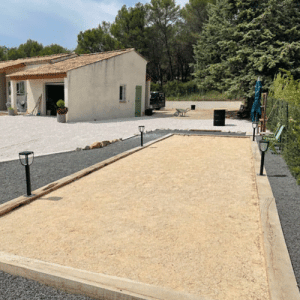 Dimensions terrain de pétanque - King Matériaux